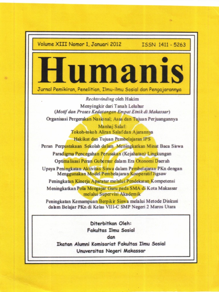 Jurnal Humanis | PDF