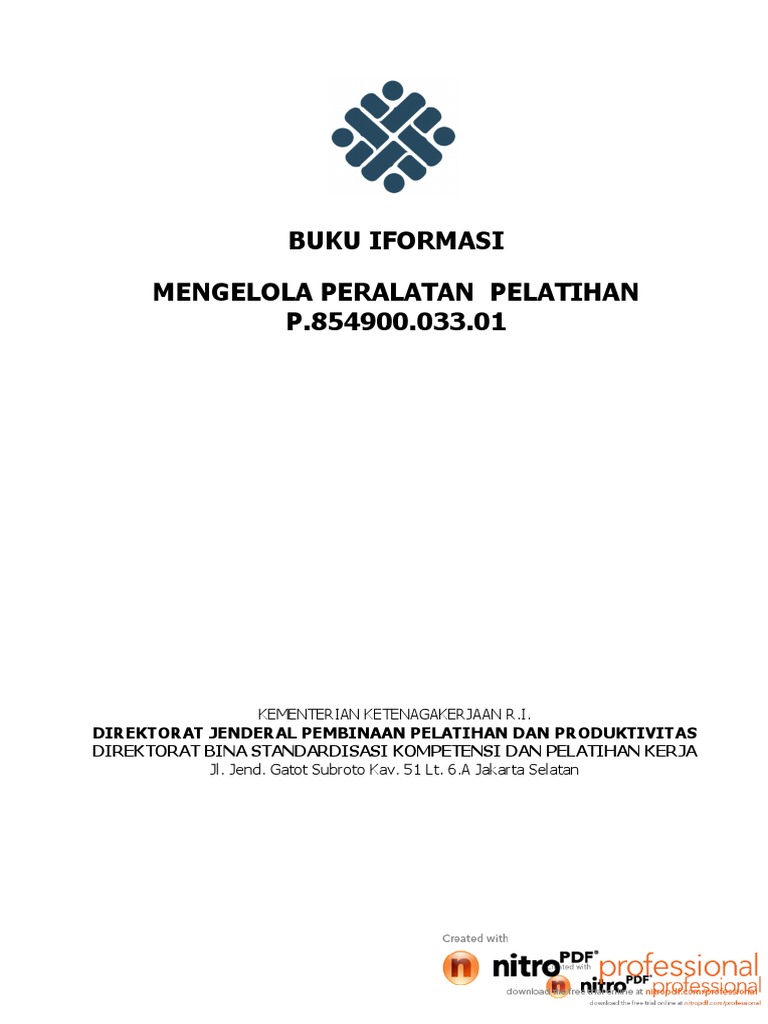Pengelolaan Peralatan Pelatihan | PDF | Bisnis | Komputer