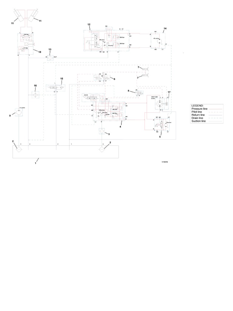 Hyd Diagram SD110 | PDF