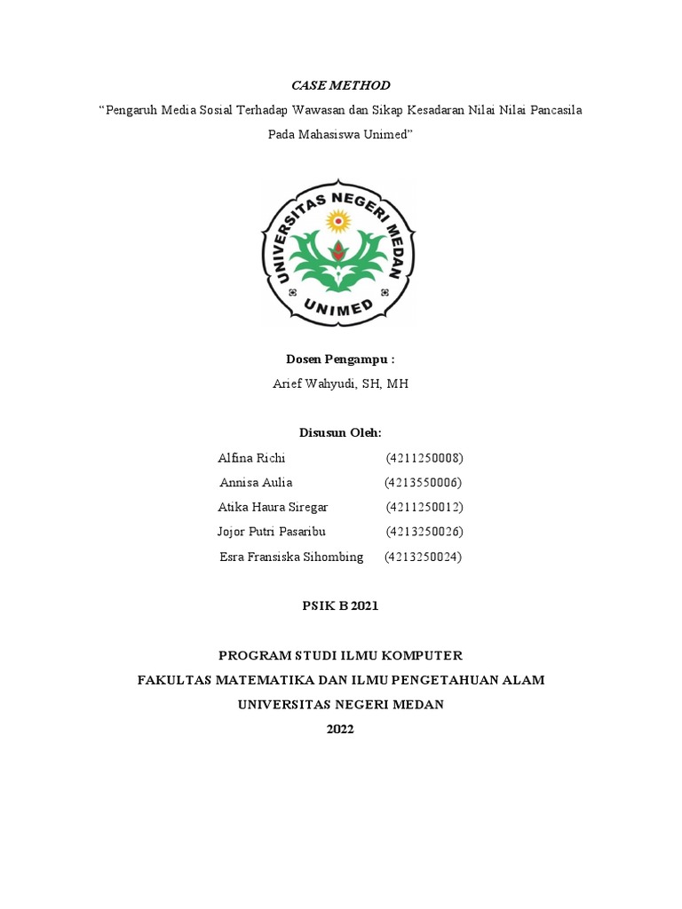 Case Method Kelompok 5 | PDF