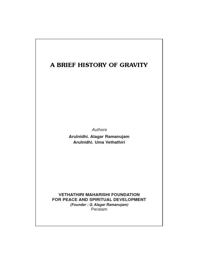 Gravity Book | PDF | Force | Tycho Brahe
