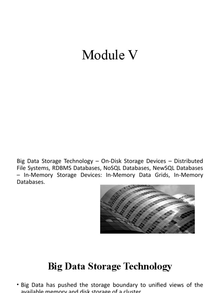 777 1651399819 BD Module 5 | Download Free PDF | No Sql | Databases