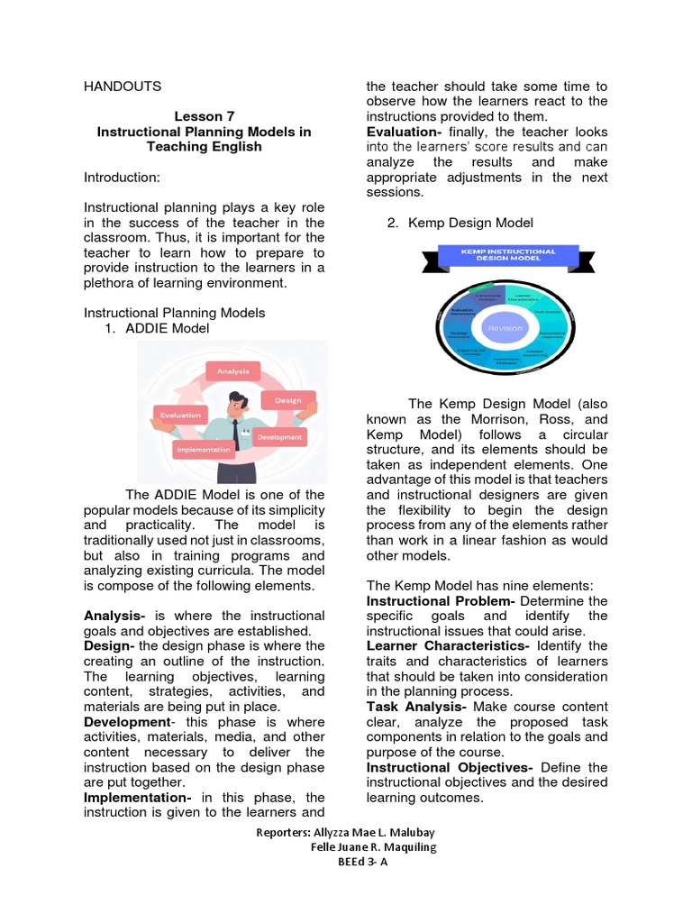 HANDOUTS | PDF | Psychology | Behavior Modification
