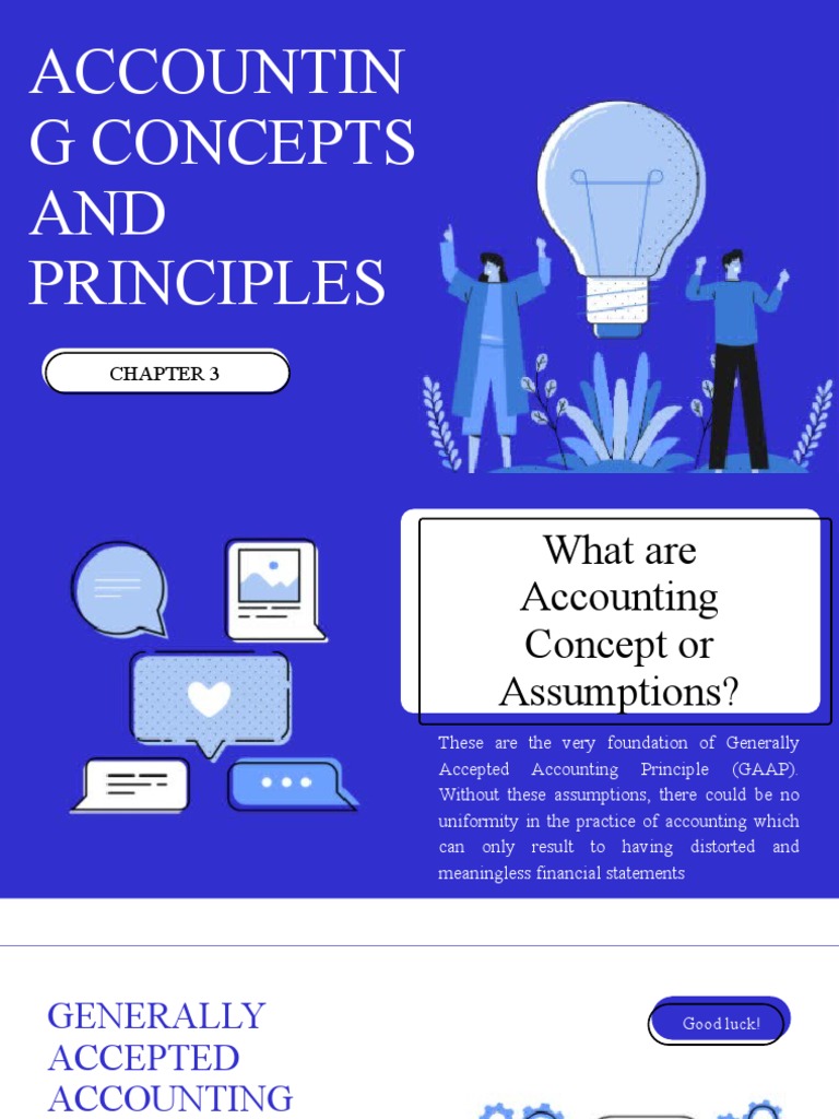 Accounting Principles Overview | PDF | Accounting | Financial Statement