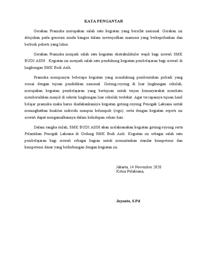 Proposal Laksana | PDF | Karier & Perkembangan | Ilmu Sosial