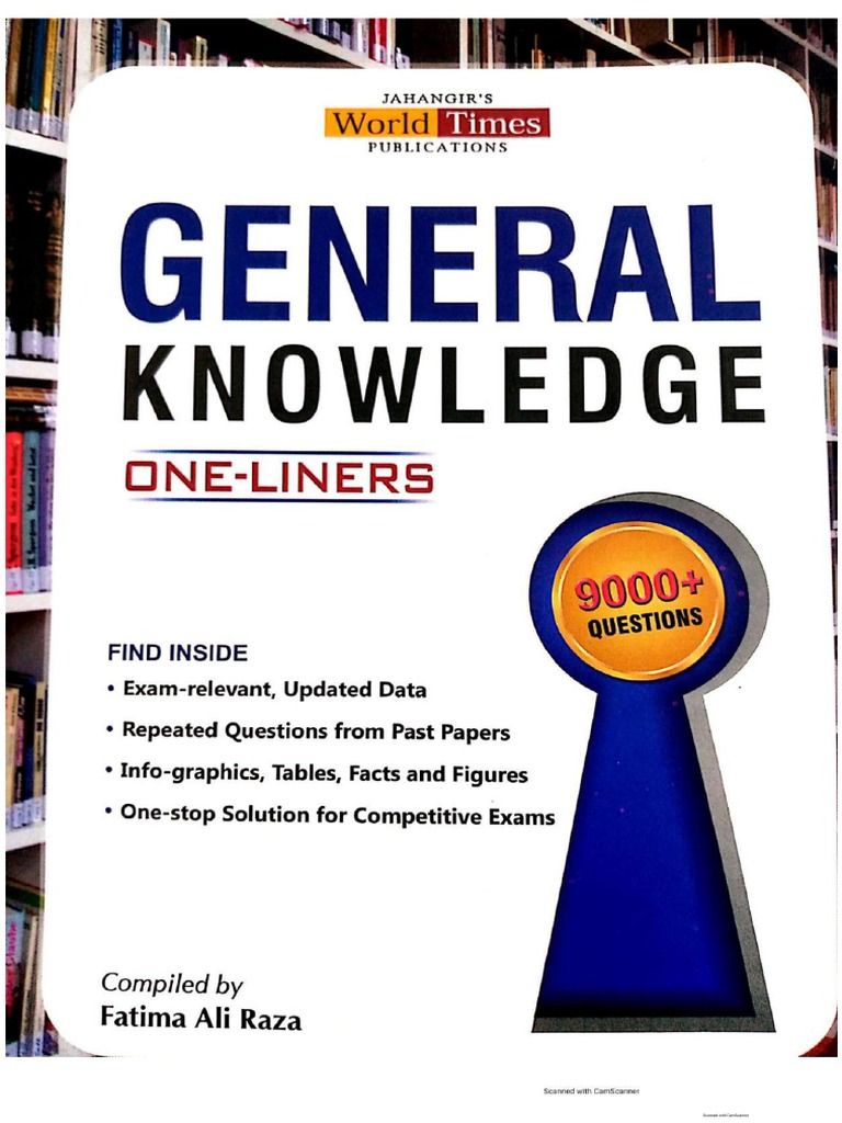 JWT GK One Liner 2021 | PDF