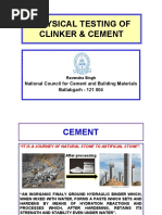 Blaine Air Permeability Test for Cement | PDF | Concrete | Cement