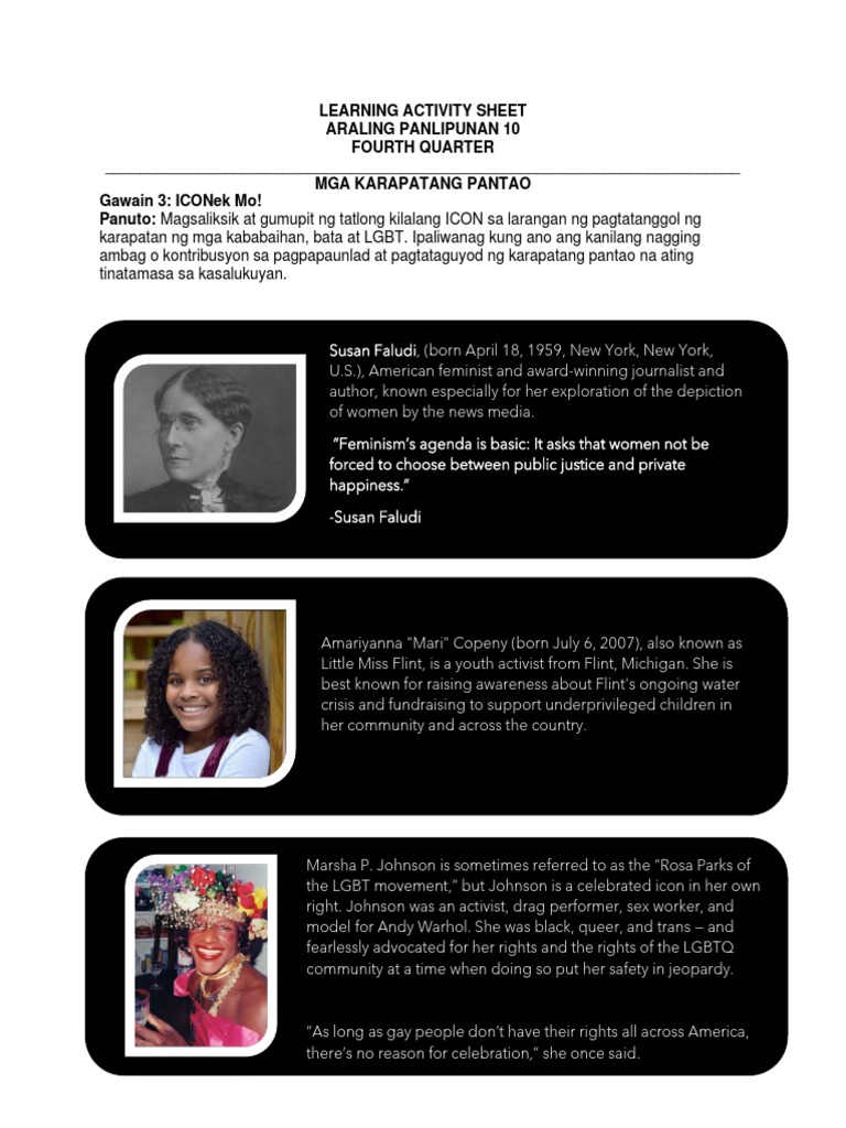 Grade 10 Ap - Q4M2-W3 | PDF