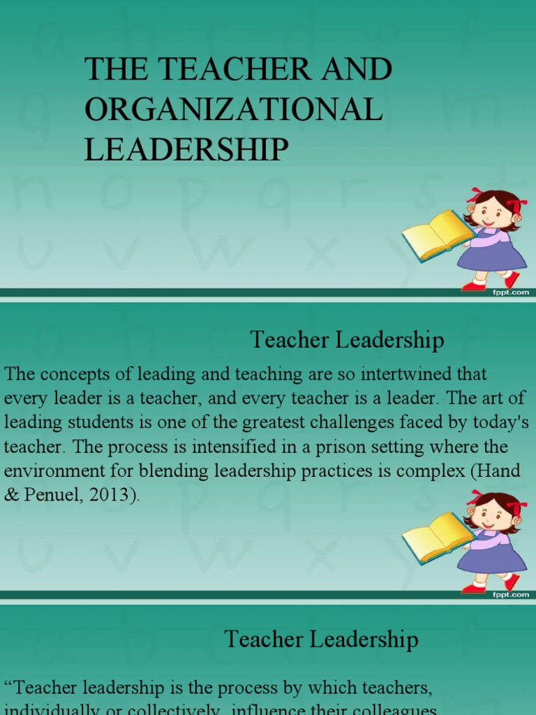 Teacher Leader Ship | PDF | Leadership | Teachers
