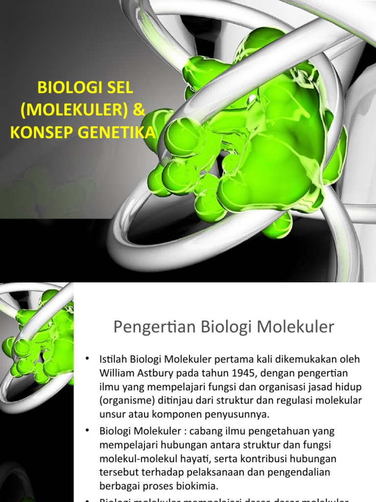 Biologi Sel Dan Konsep Genetika | PDF | Ilmu Sosial | Sains & Matematika