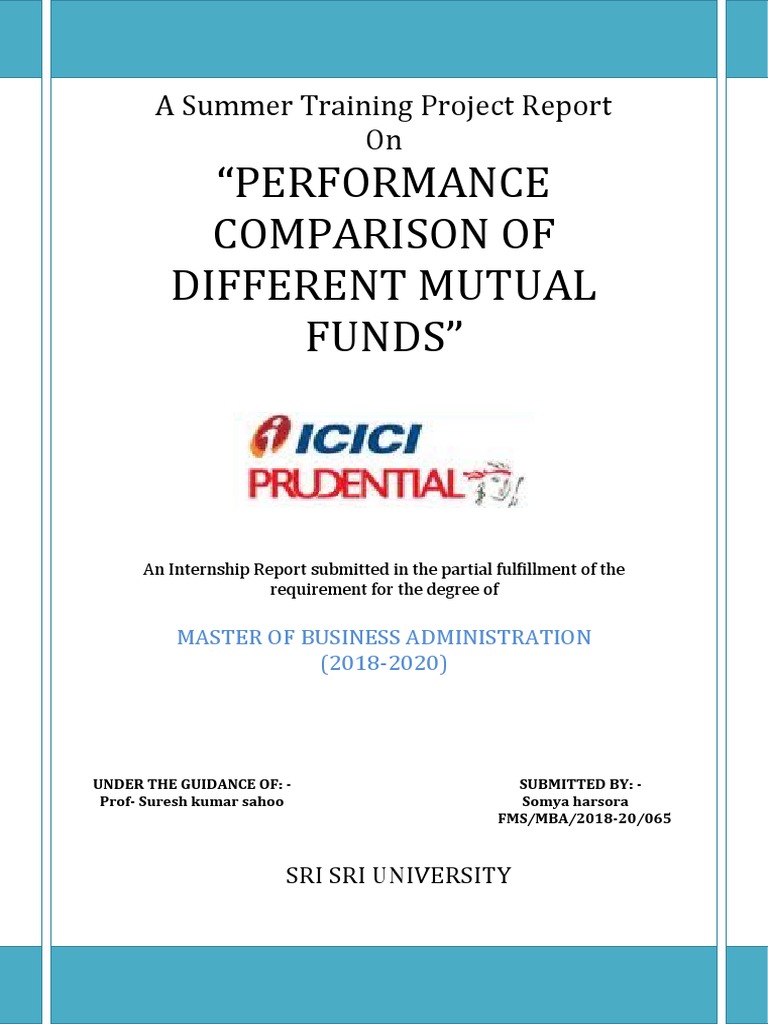 Mutual-Funds Project-Report | PDF | Investment Fund | Investing