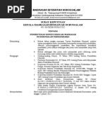 Contoh Format Raport RDM Baru | PDF