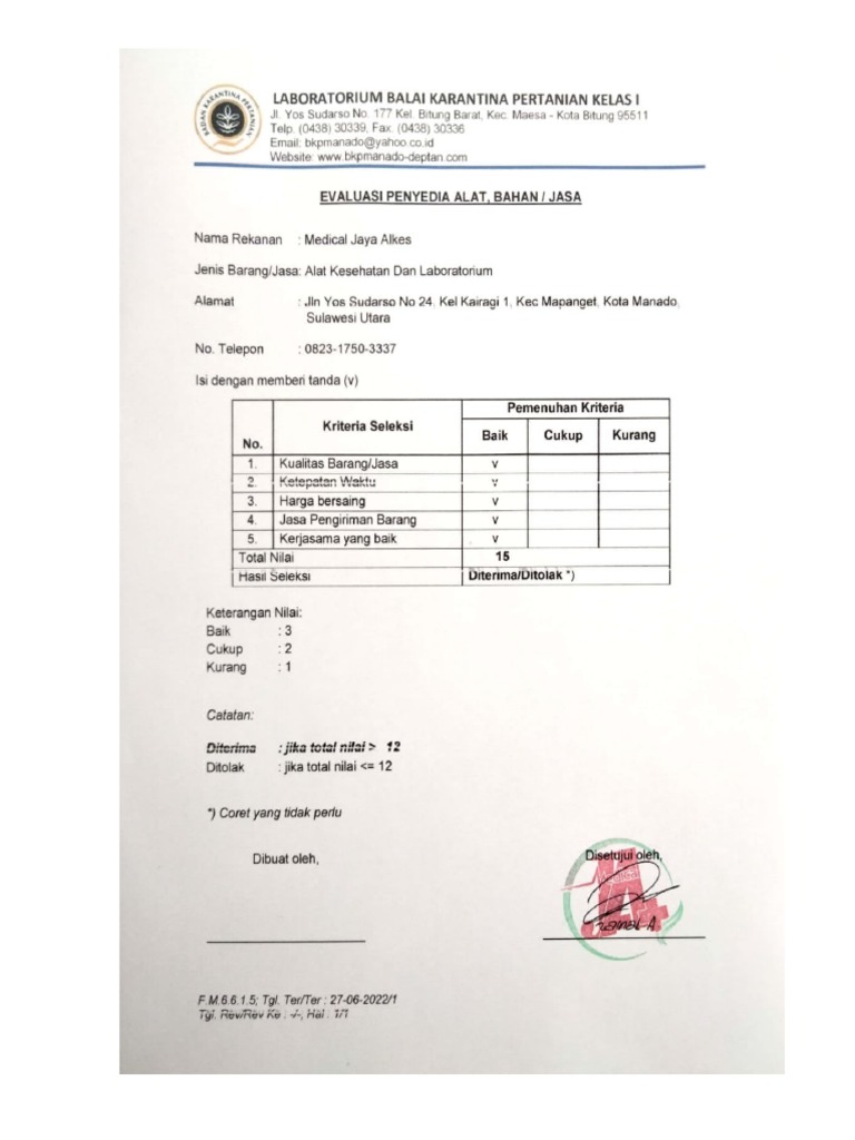 Documen Karantina | PDF