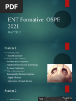 ENT Notes For Med Students | PDF | Ear | Hearing Loss