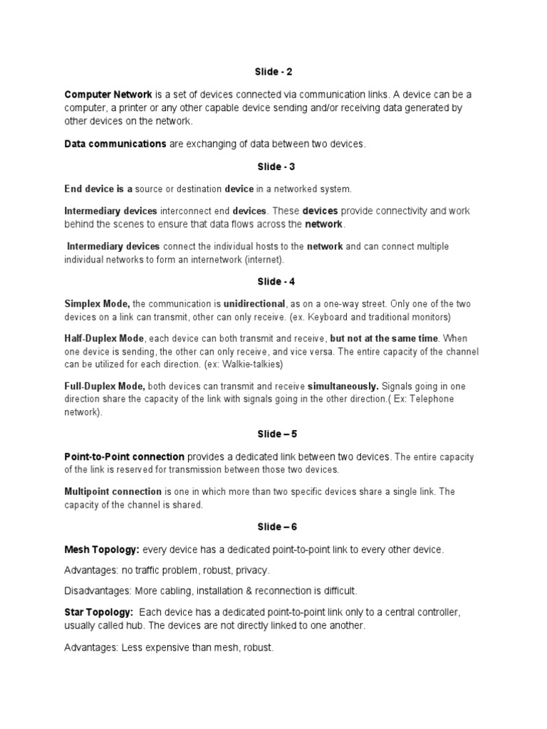 Computer Network Pdf Computer Network Network Topology
