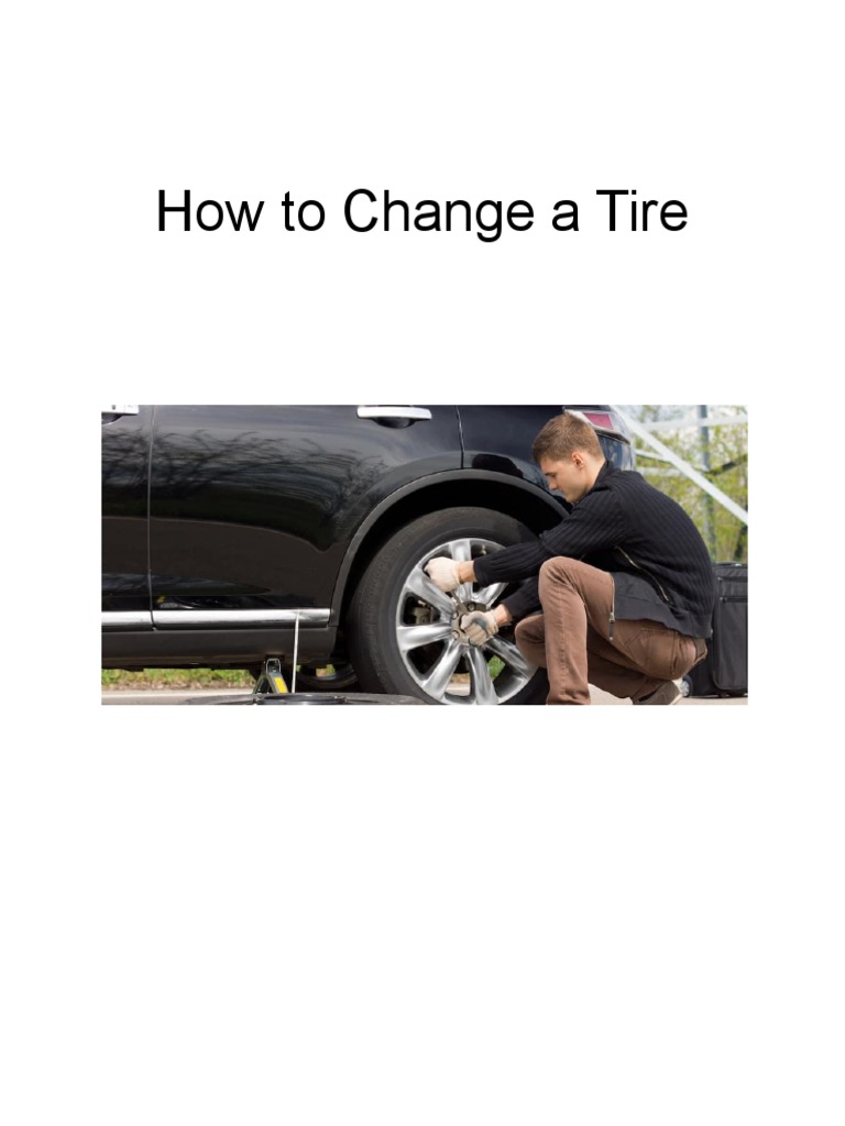 How To Change A Tire | PDF