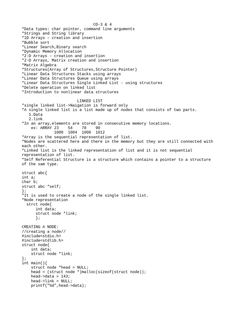 CTSD C03 &co4 | PDF | Pointer (Computer Programming) | Queue (Abstract ... CTSD C03 &co4 | PDF | Pointer (Computer Programming) | Queue (Abstract ...