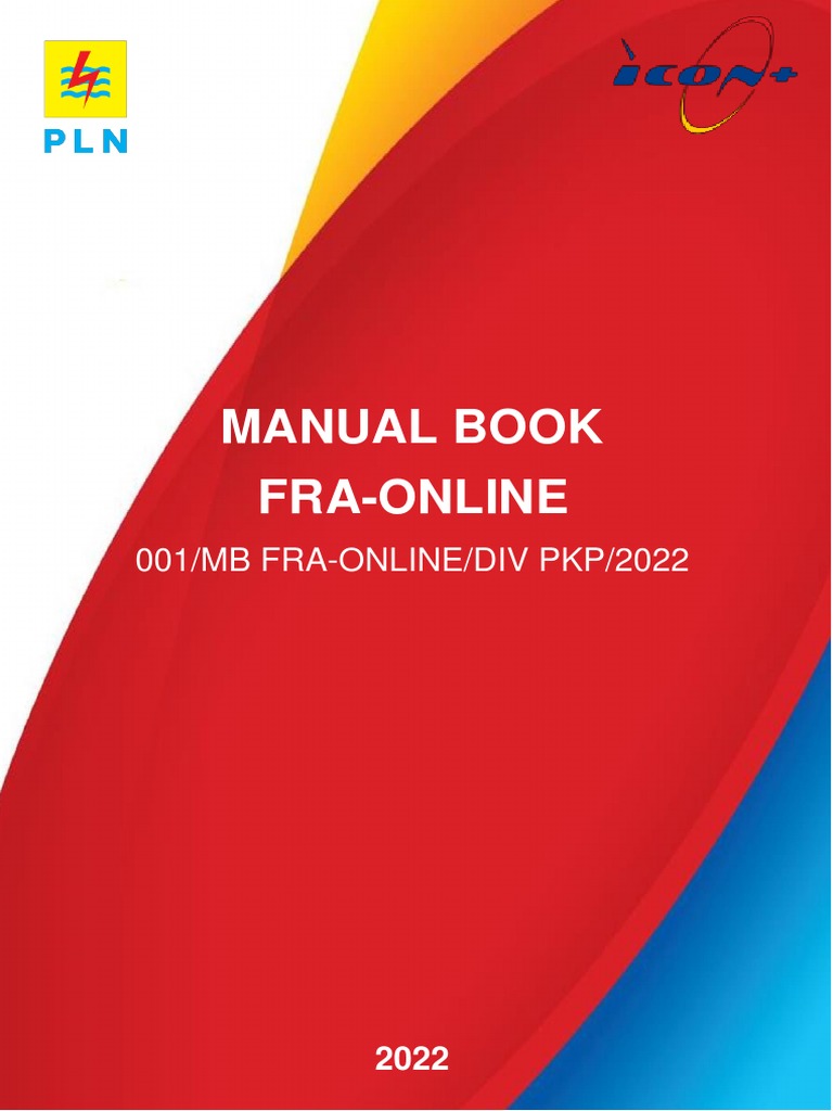 Manual Book FRA-Online | PDF | Teknologi & Rekayasa