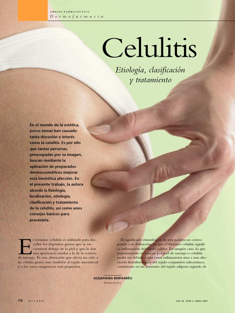 CELULITIS | PDF | Tejido adiposo | Dieta