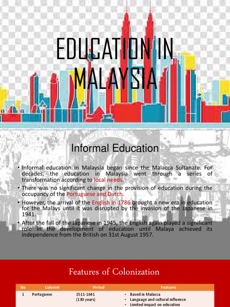 Education Evolution in Colonial Malaysia | PDF | Schools | Malaysia