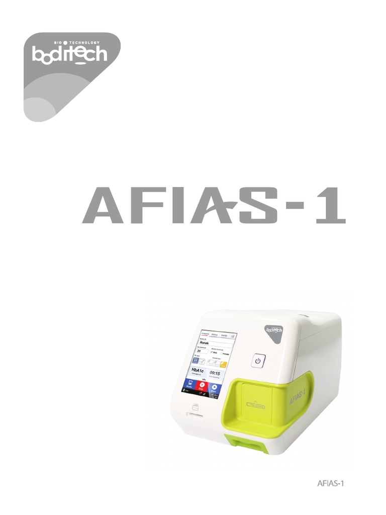 Afias 1 User Guide | PDF
