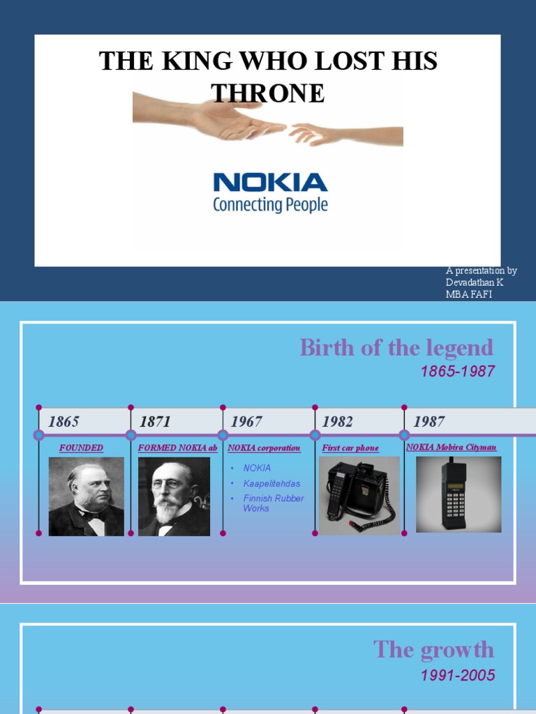 Nokia Case Study | PDF | Nokia | Telephony Equipment