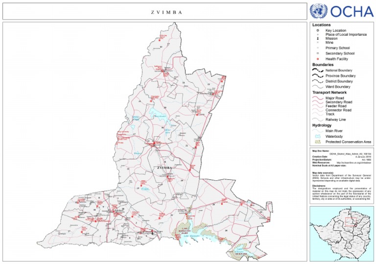 A3_districts_Zvimba | PDF