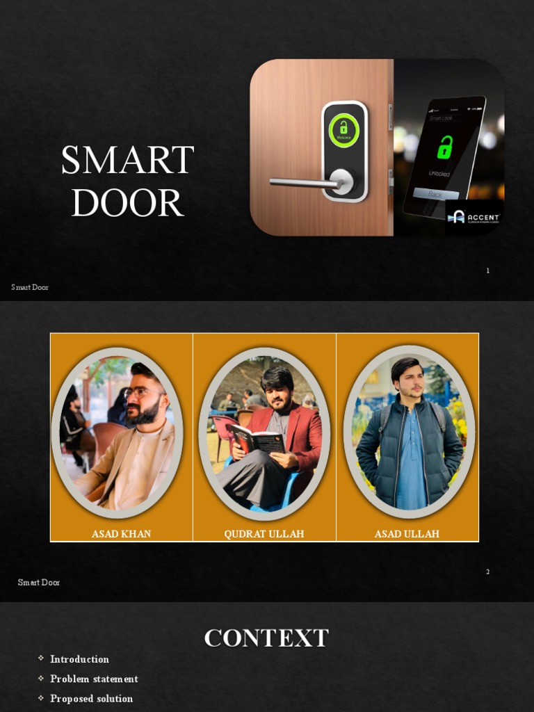 Smart Door Srs | PDF | Graphical User Interfaces | Use Case