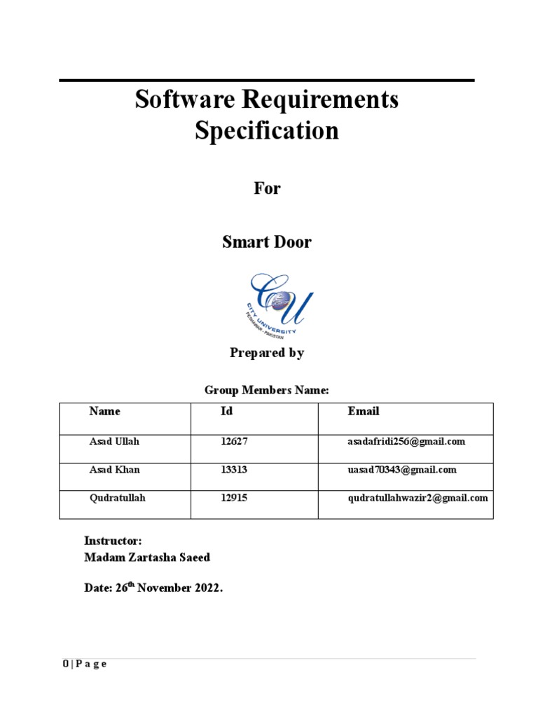 Major Srs Documentation | PDF | Use Case | Login