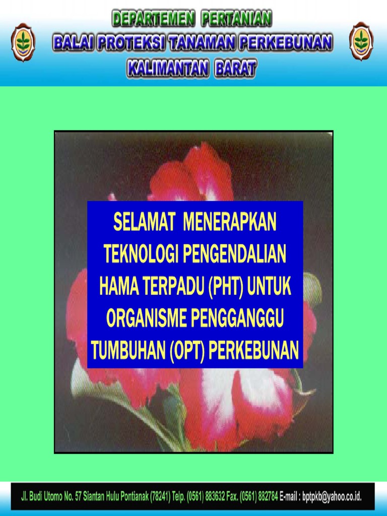 Pengendalian OPT Kelapa Sawit | PDF