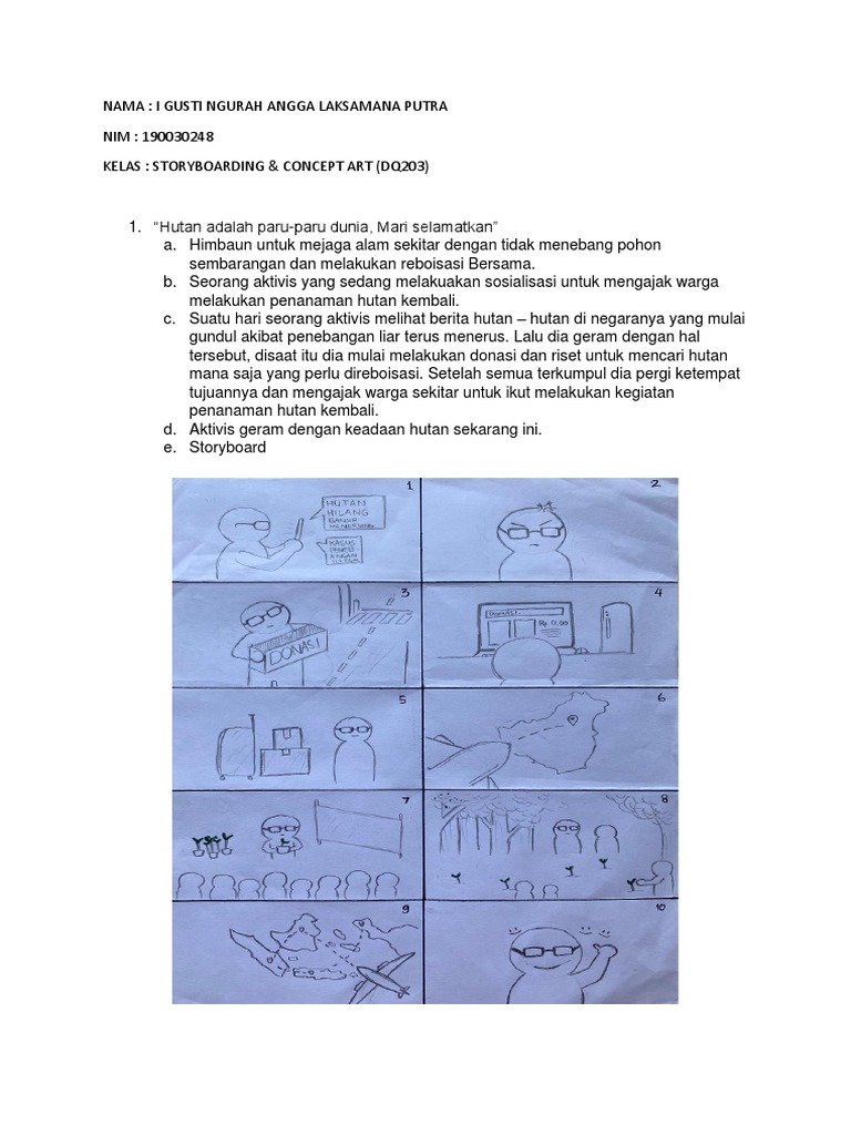 Storyboarding Example Task 4 | PDF