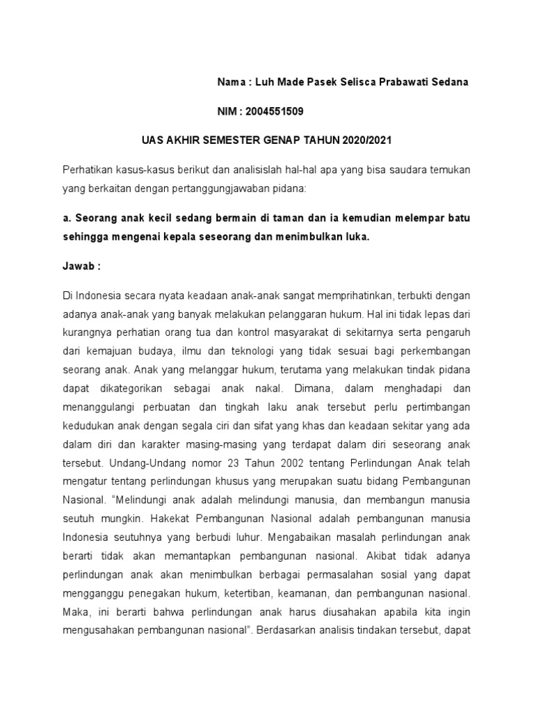 1509 - Luh Made Pasek Selisca Prabawati Sedana-Z | PDF | Politik | Ilmu Sosial