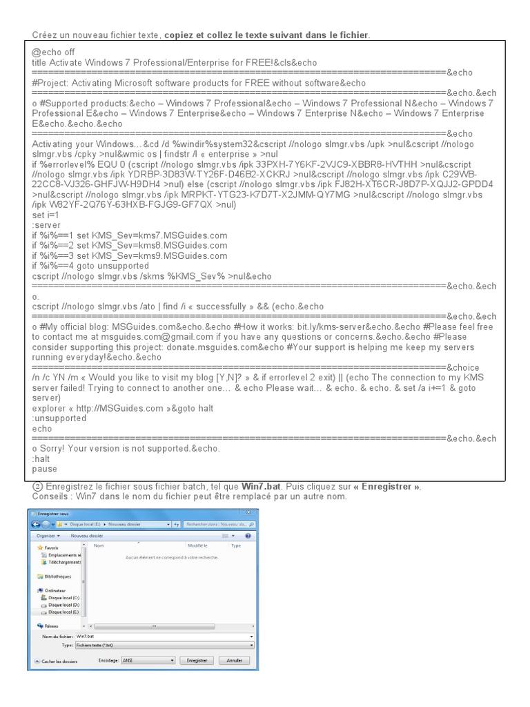 Activation Win7 | PDF | System Software | Microsoft Windows