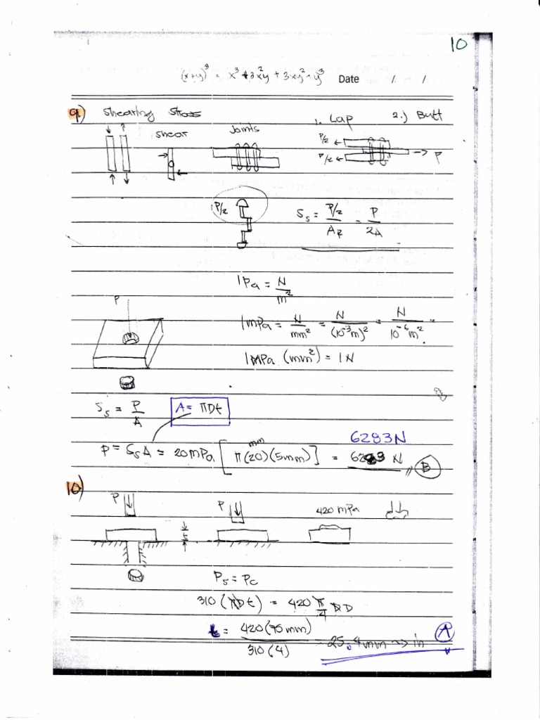IMG - 0143 Strength of Material PRC Lecture | PDF