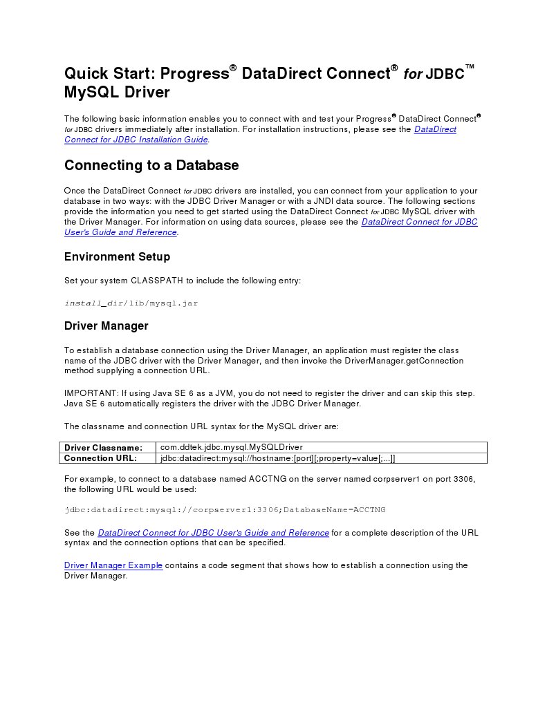 JDBC Mysql | PDF | Databases | Data Management Software JDBC Mysql | PDF | Databases | Data Management Software
