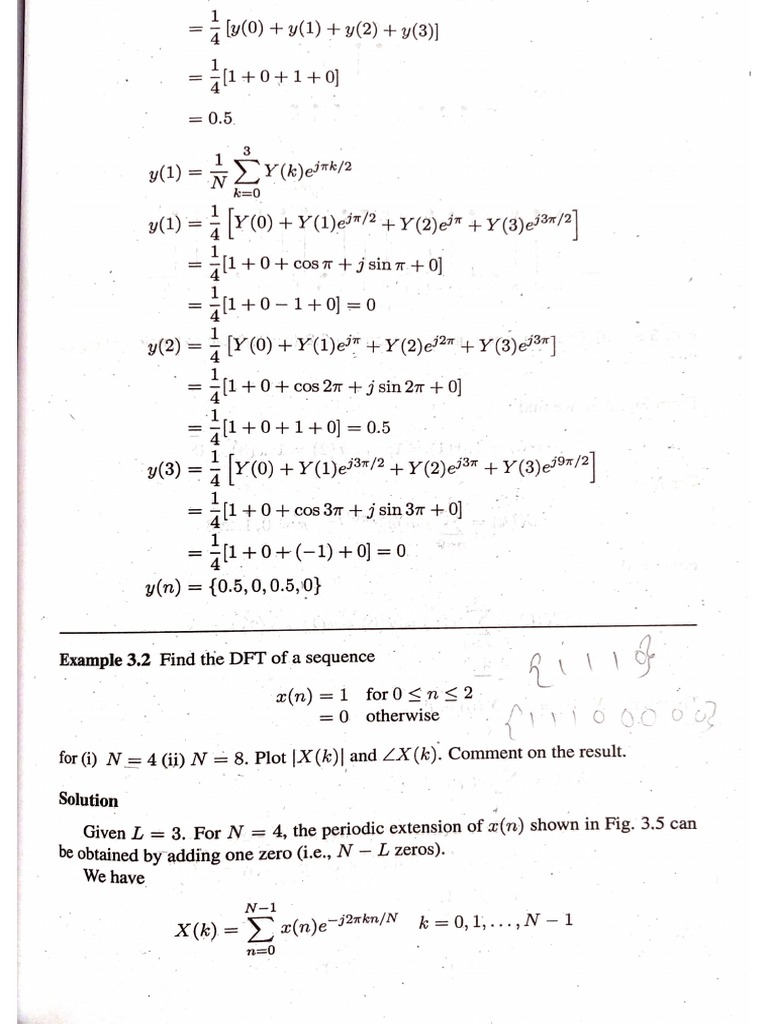 Examples On DFT | PDF
