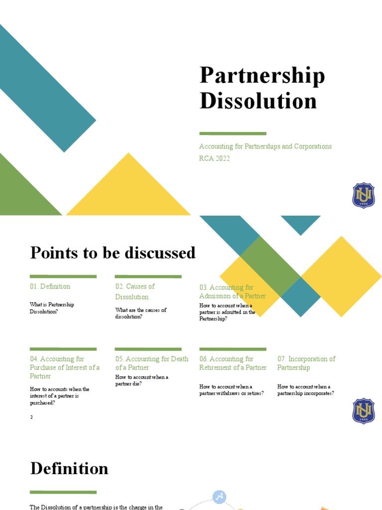 Partnetship Dissolution | PDF | Goodwill (Accounting) | Book Value