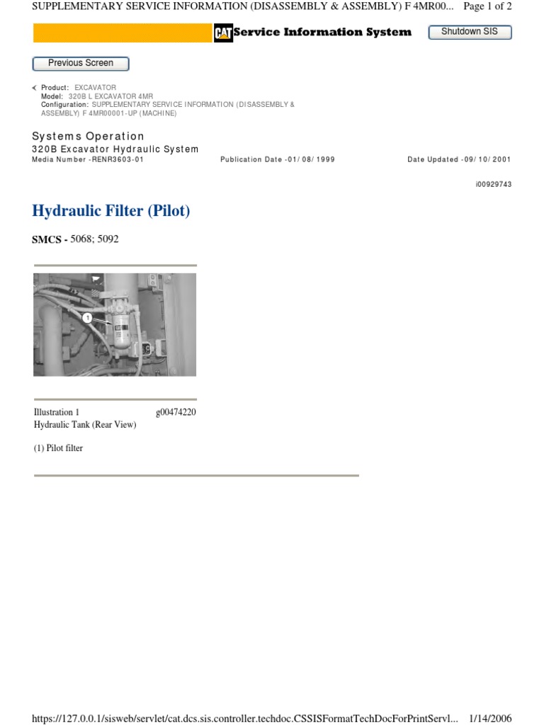 Hyd Filter Pilot | PDF