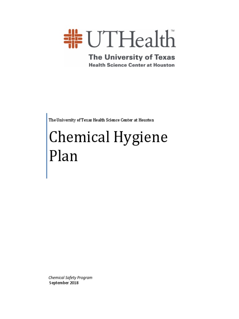FY19 Chemical Hygiene Plan | PDF | Laboratories | Occupational Safety ...