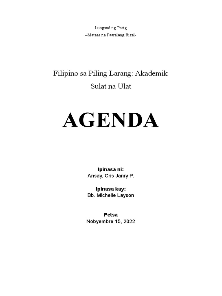 Written Report (Adyenda) | PDF