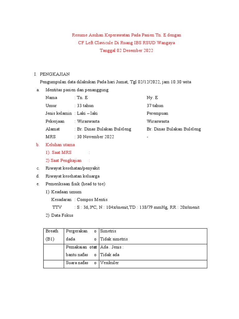 Resume Ibs Dengan 6B | PDF