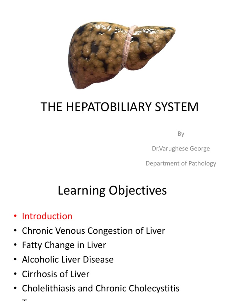 Hepatobiliary Pathology Overview | PDF | Liver | Cirrhosis