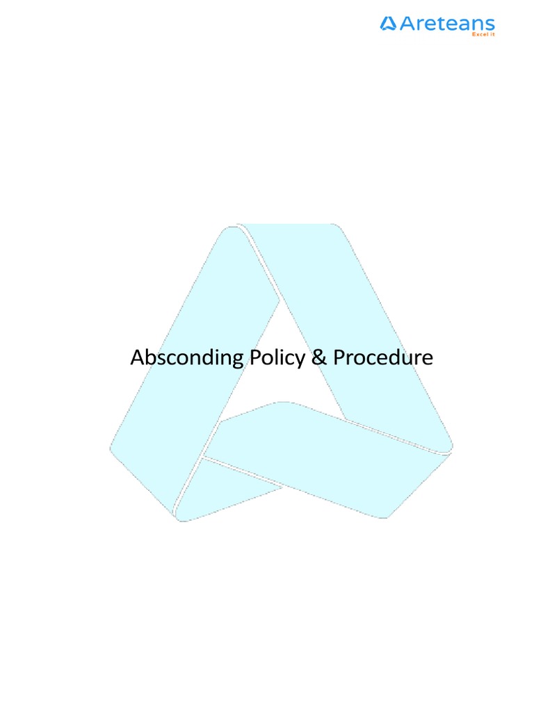 Absconding Process Policy | PDF | Employment | Justice