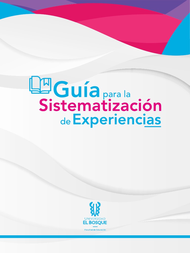 Libro Completo Sistematización de Experiencias | PDF | Conocimiento | Experiencia