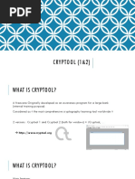 Introduction To CrypTool 2 | PDF | Cryptography | Cryptanalysis