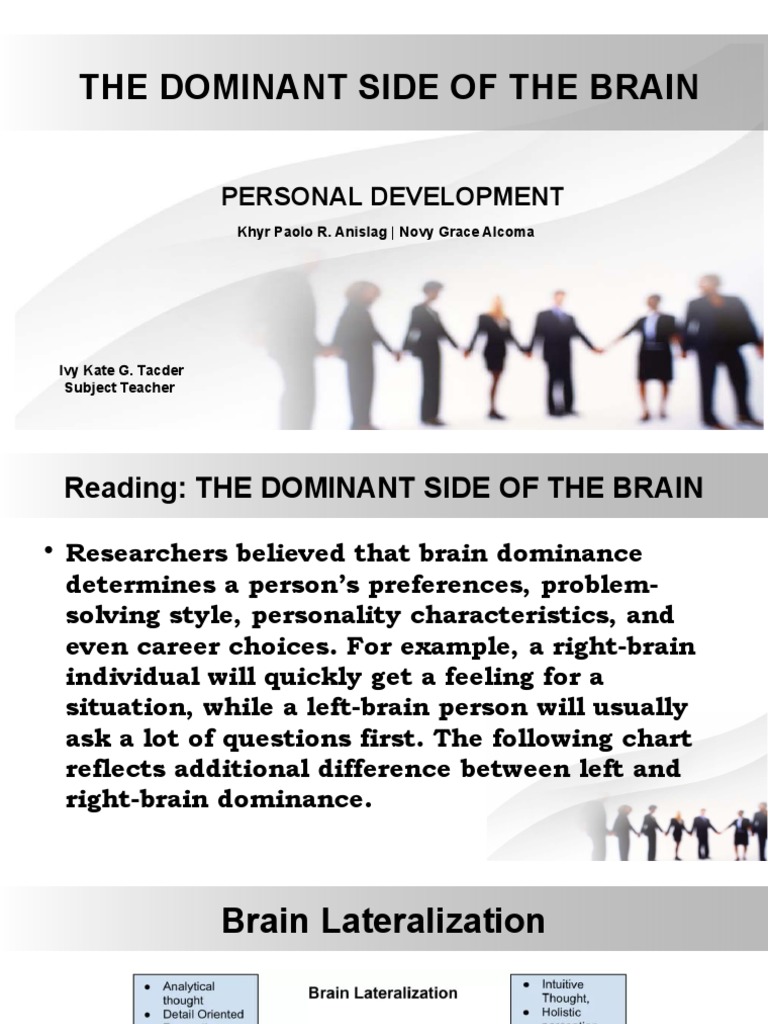 Understanding Brain Dominance | PDF