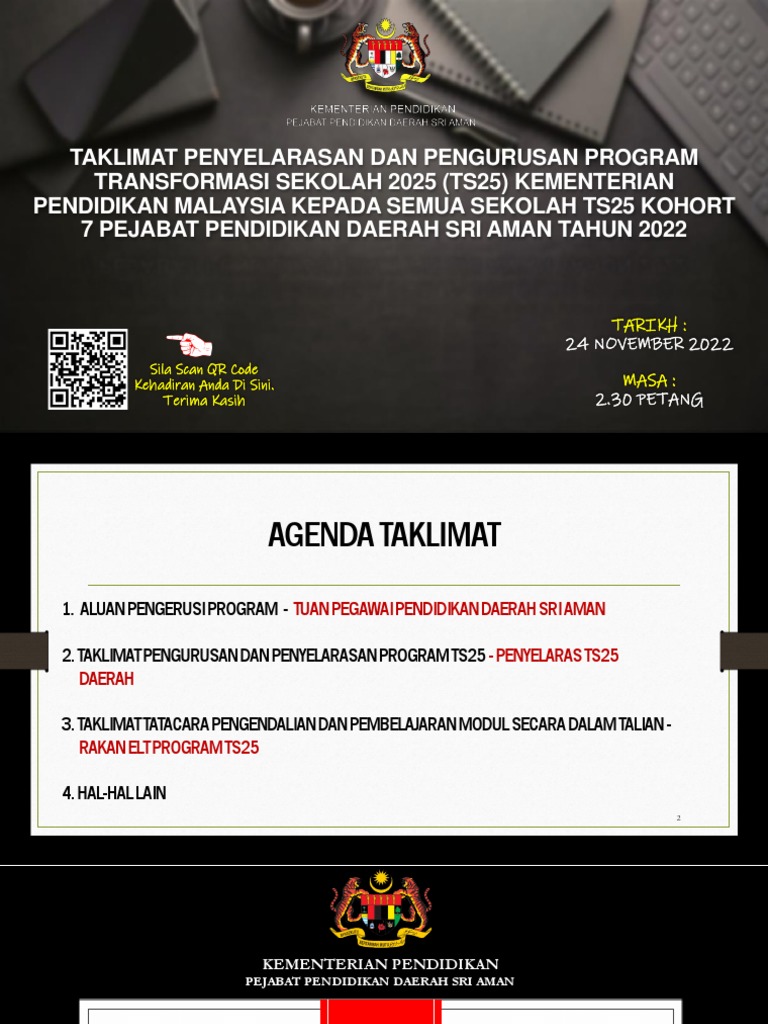 Slaid Taklimat Ts25 k7 - 2022 | PDF