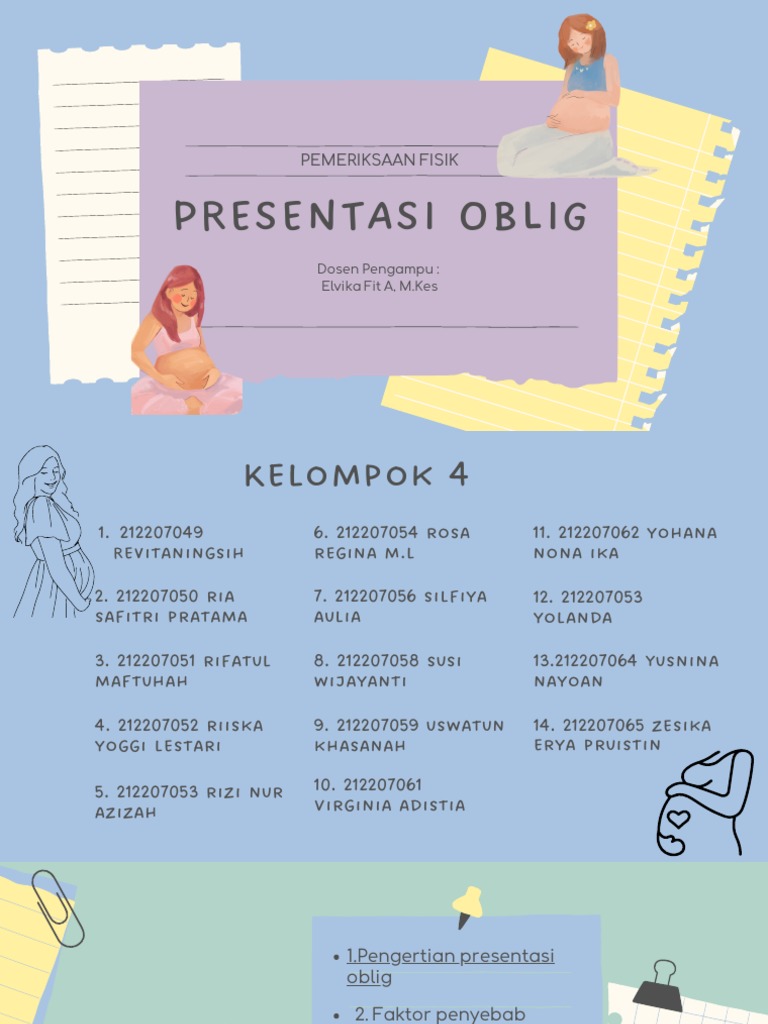 Kel 4 Presentasi Oblig | PDF | Kesehatan Holistik