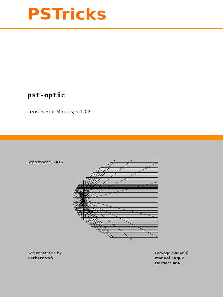 PST Optic | PDF | Equipment | Optics