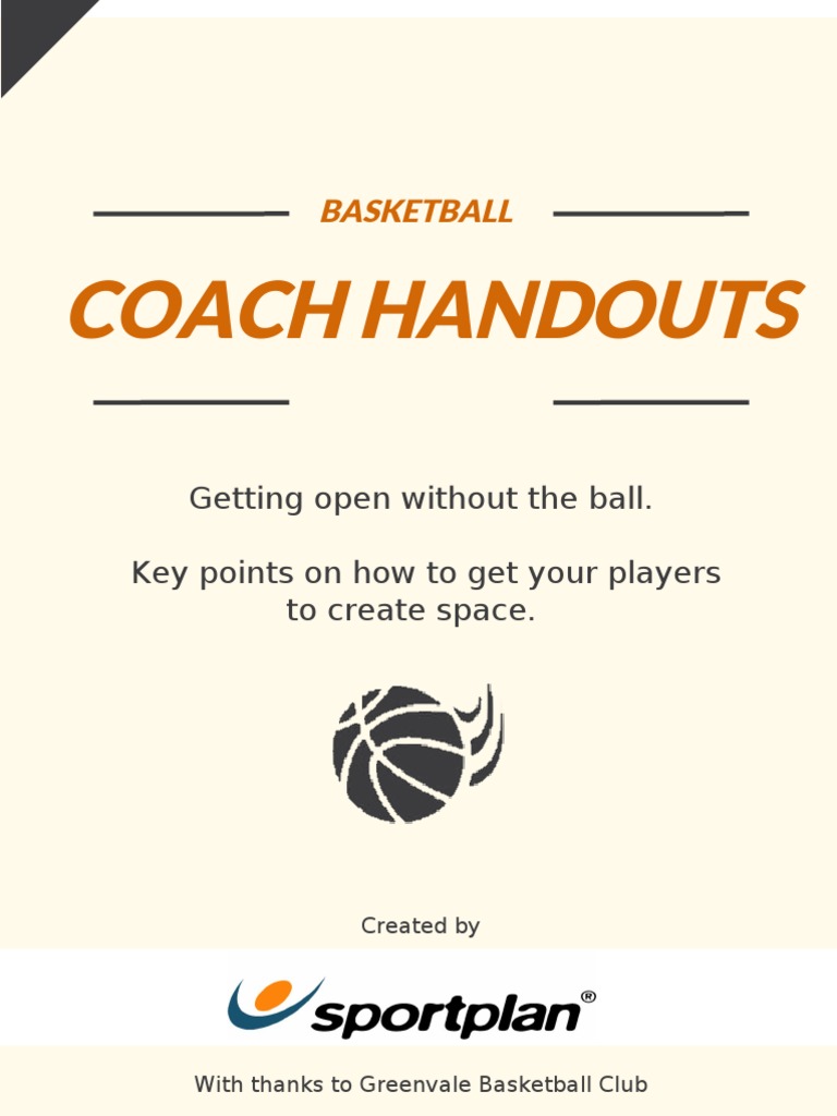 Basketball Cuts: Getting Open Strategies | PDF | Basketball Positions ...